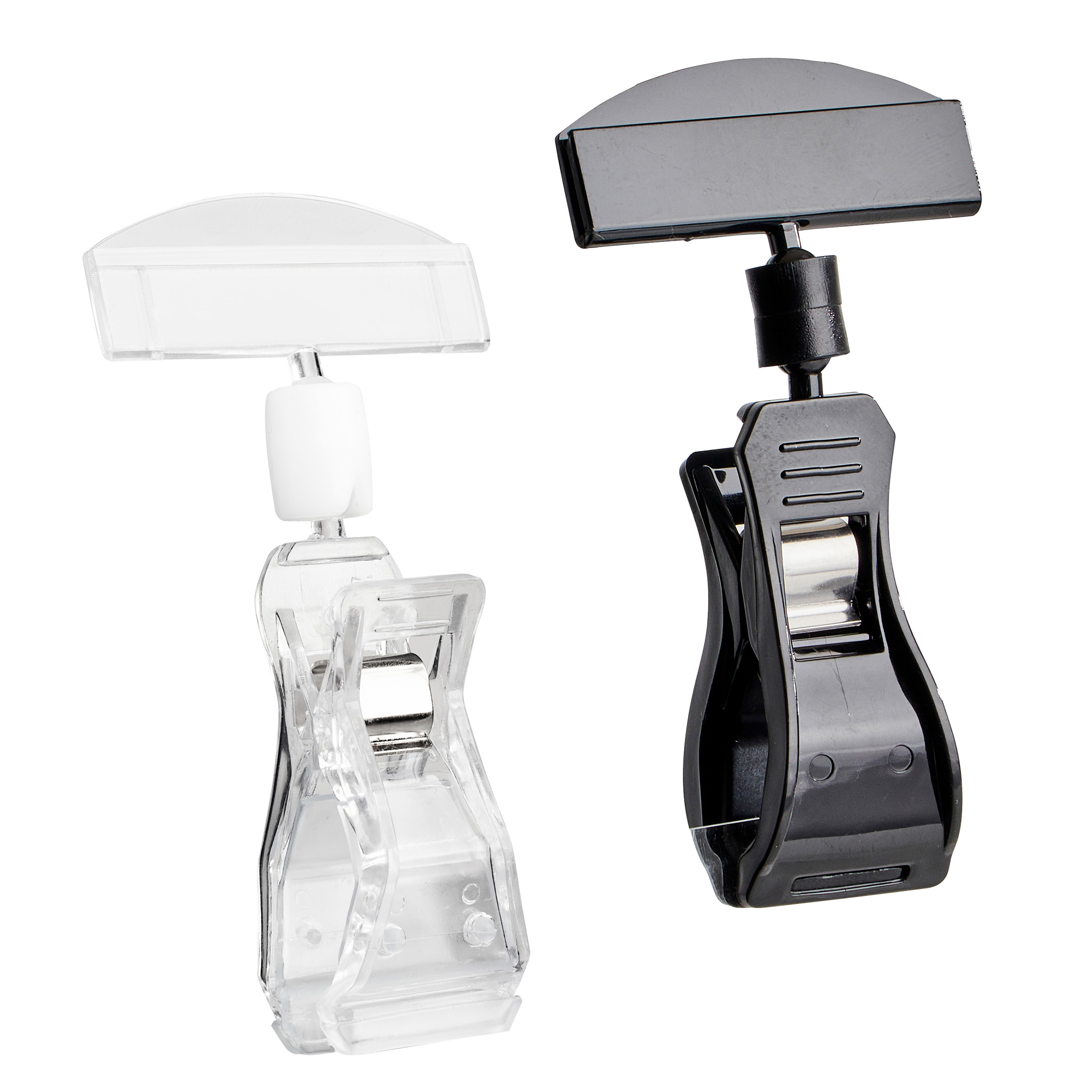 Clip identificador con broche grande y portaprecios | SPRINTIS.ES