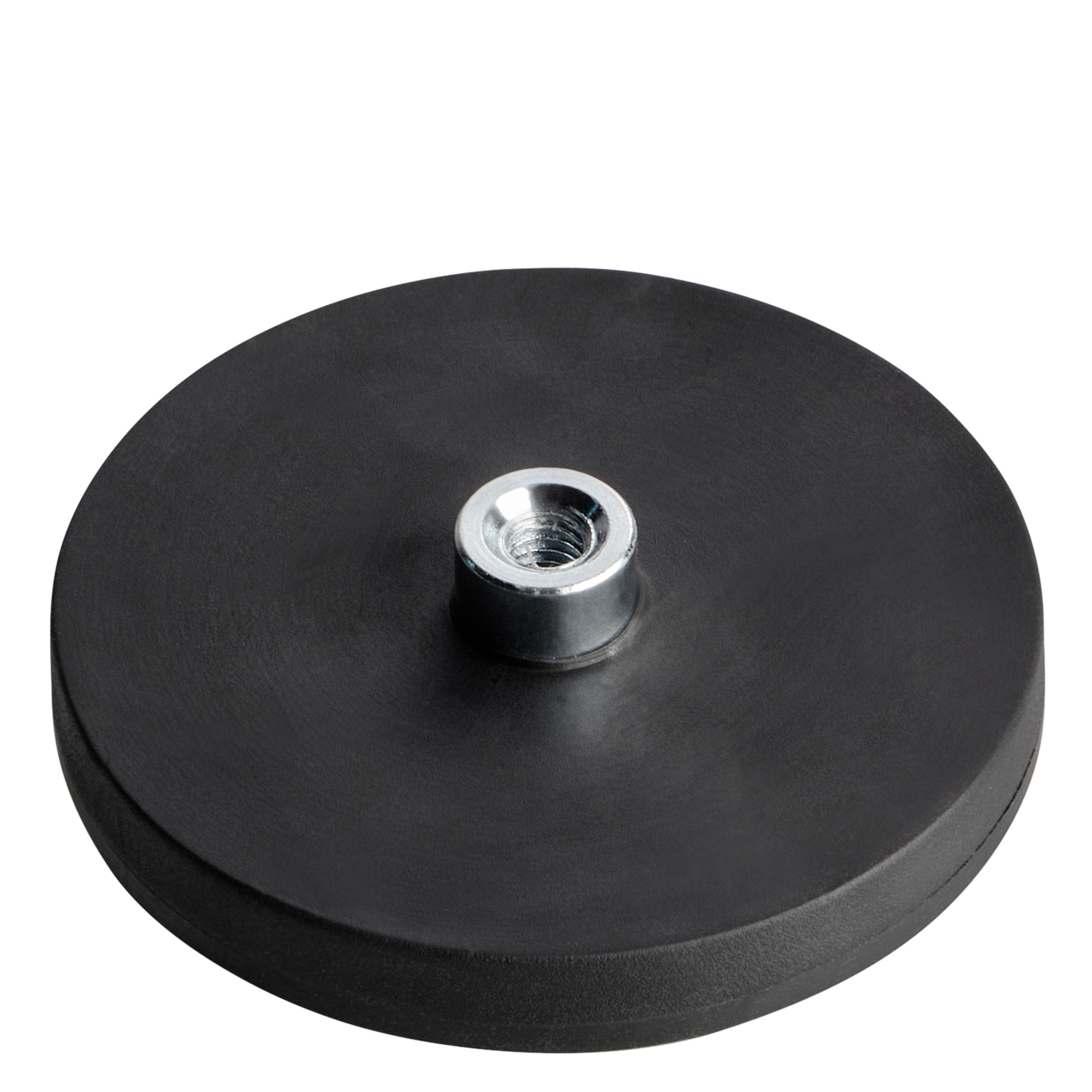 negro | 43 mm | M4 Imanes revestidos de goma con casquillo roscado ...