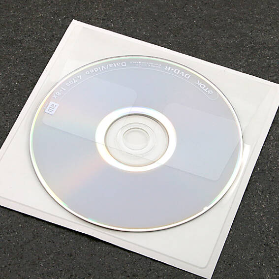 Estuches para CD, autoadhesivos, con solapa para insertar | SPRINTIS.ES