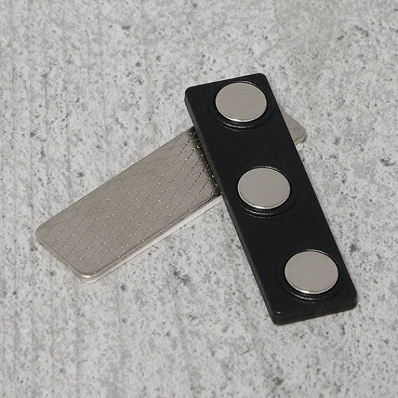 45 x 13 mm | 3 imánes Imán para tarjetas de identificación ...