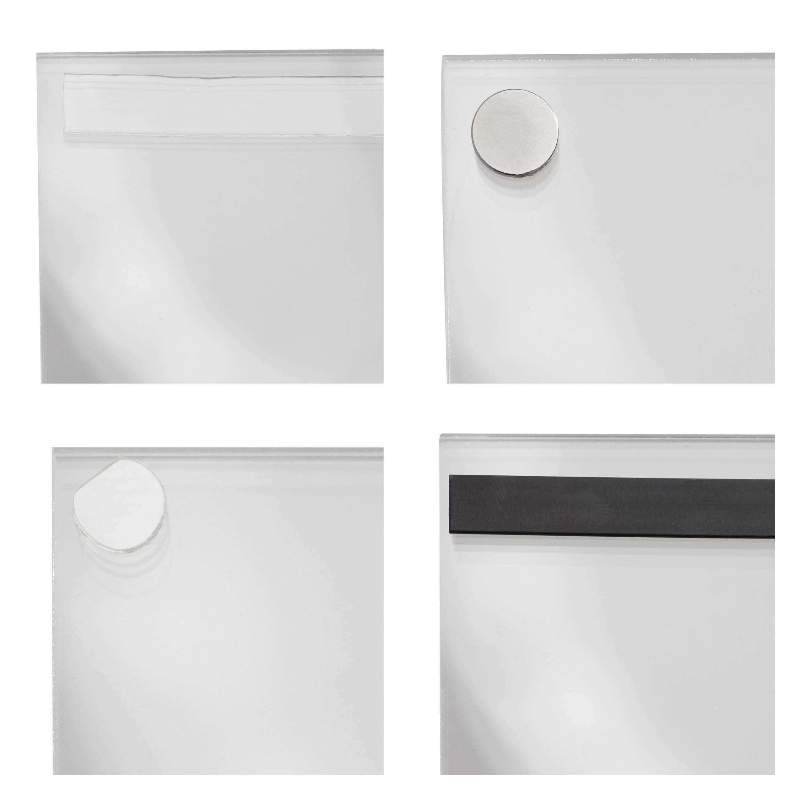 A8 | formato horizontal Funda de metacrilato sin orificios | SPRINTIS.ES